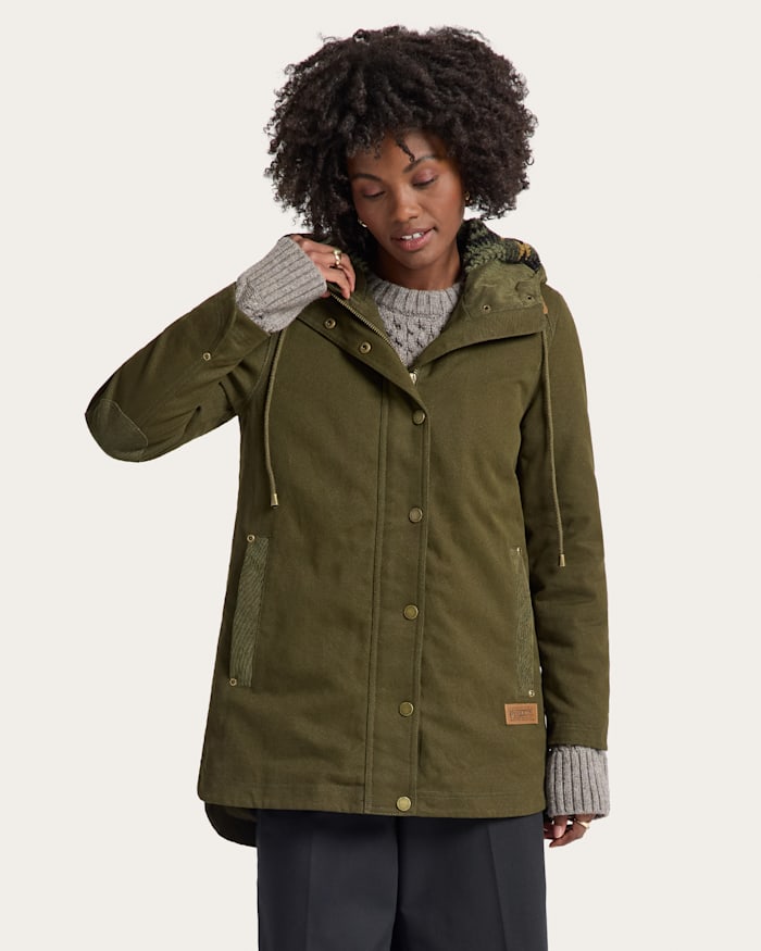 Shop Women's Cedar Creek Canvas Parka in Outerwear | Pendleton